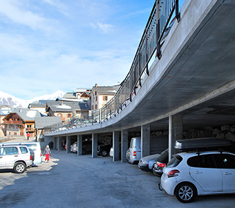 Valthoparc - Parking couvert payant Plein Sud P0 à Val Thorens - Les ...